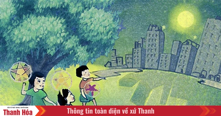 Trăng “neo” lòng phố
